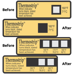 Non Reversible Temperature Labels | Temperature Labels 101