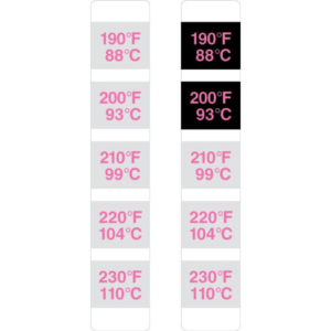 Non Reversible Temperature Labels | Temperature Labels 101