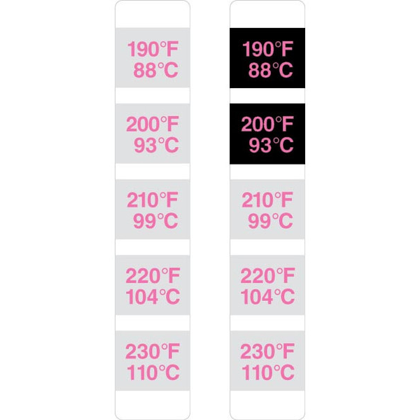 Non Reversible Temperature Labels | Temperature Labels 101